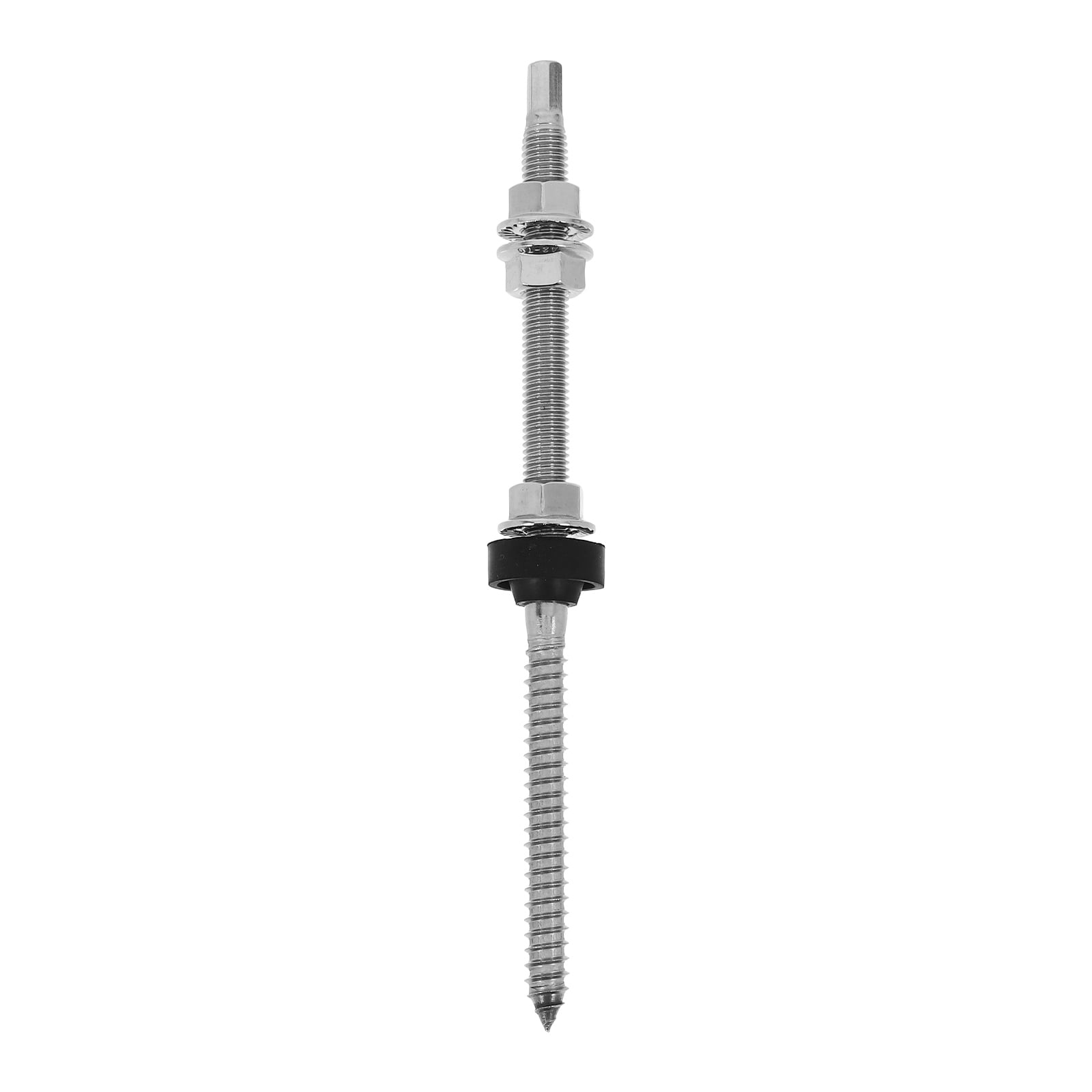 Solar Hanger Bolt Threaded Hinges Connector Door Clothes Rack Silver ...