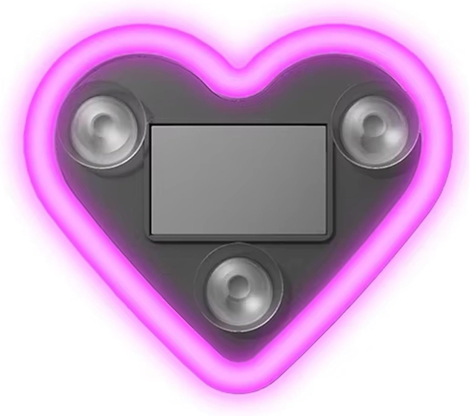 Solar Heart LED Atmosphere Light,Vibration Sensing LED Neon Ambient ...