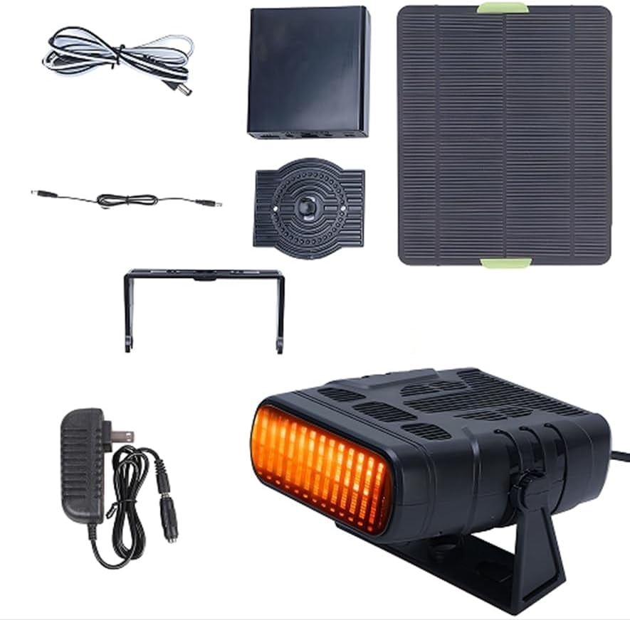 Solar Heater for Greenhouse, Photovoltaic Panel Stove for Winter, Solar ...