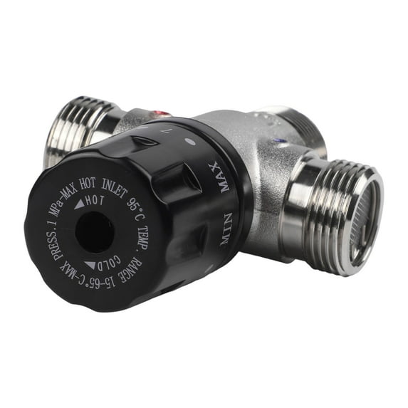 Solar Heater Thermostatic Mixing Valve 3/4 Inch Dn20 Connections Hot ...