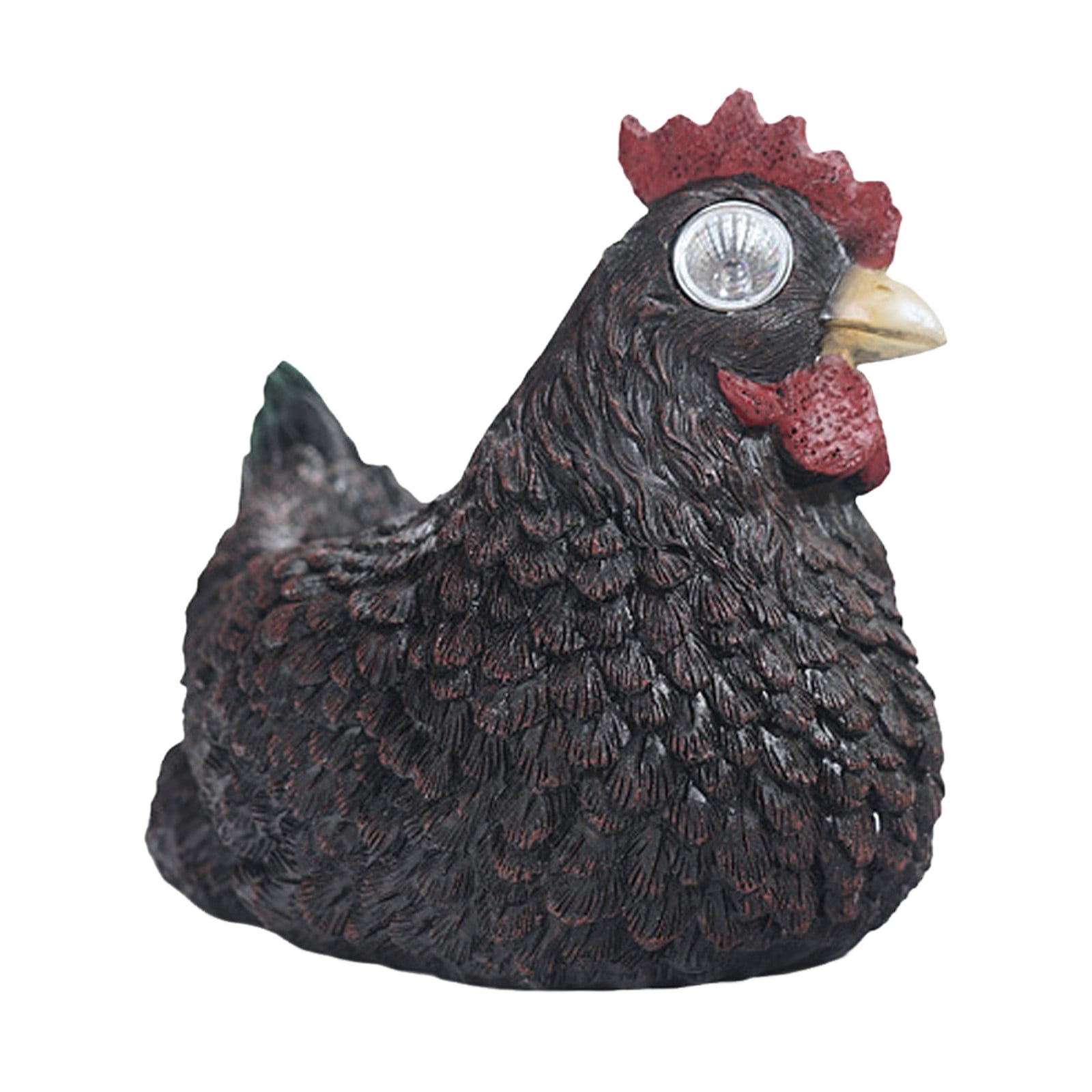 Solar Hen Succulent Pot Weather Garden Planter With Smart Light Sensor ...