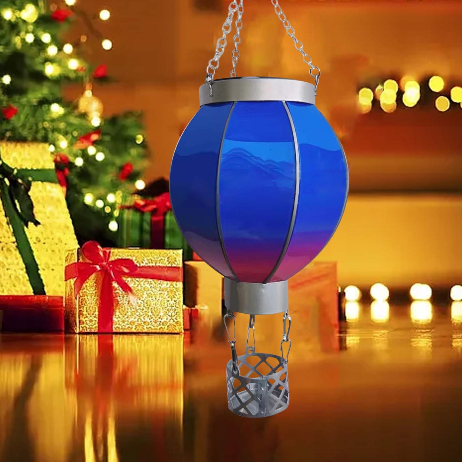 Solar Hot Air Balloon Lantern, Hot Air Balloon Solar Lantern for Garden ...