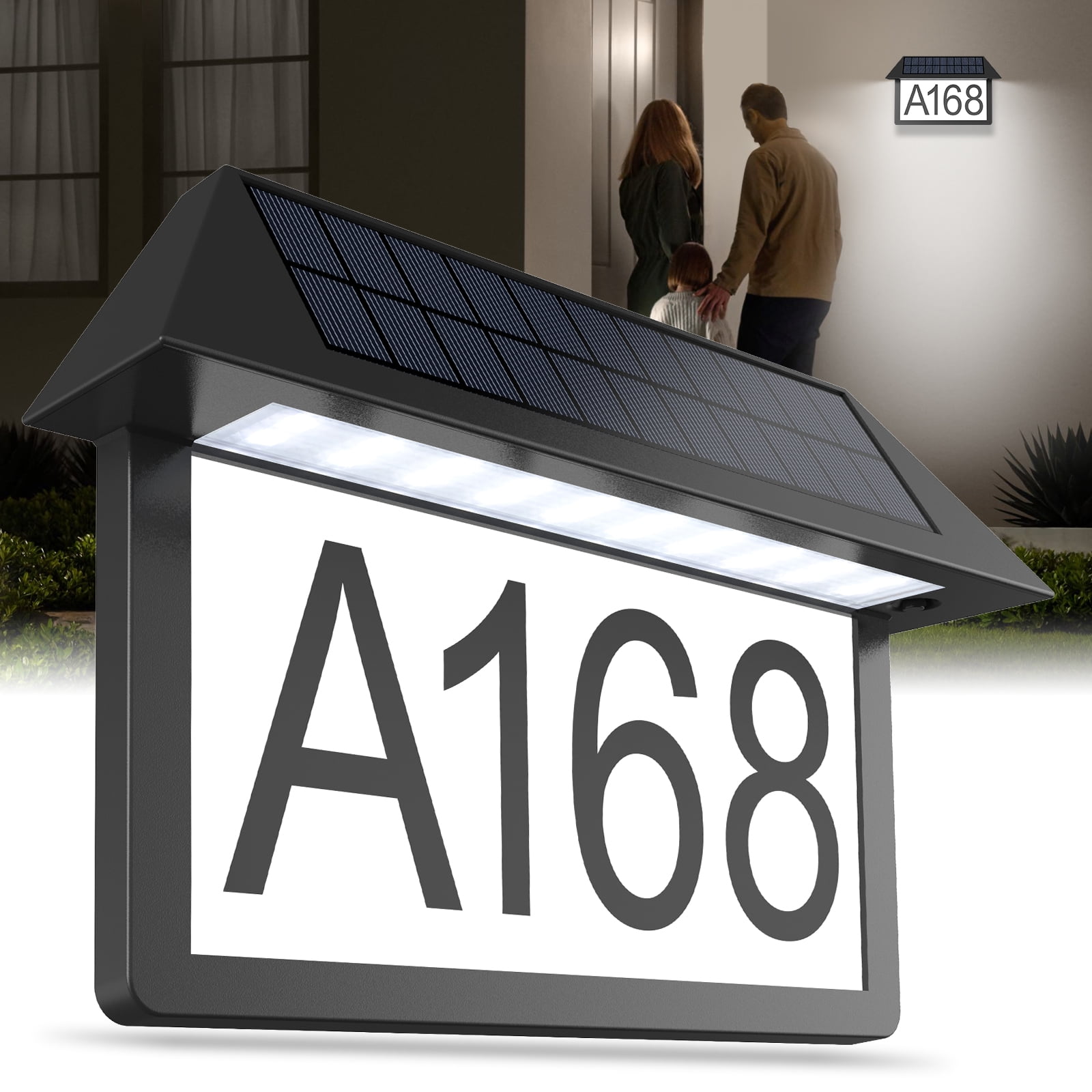 Solar House Numbers For Outside Light Up, Address Signs For Houses,High ...