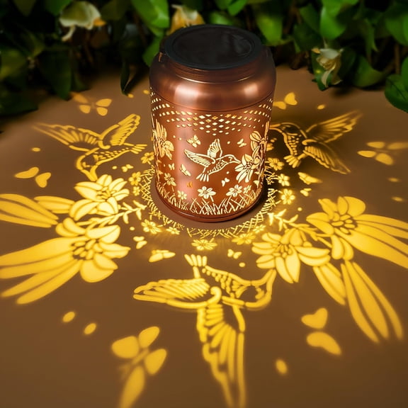 2 Hummingbird Birthday Gifts for Women Mom Grandma Solar Lanterns ...