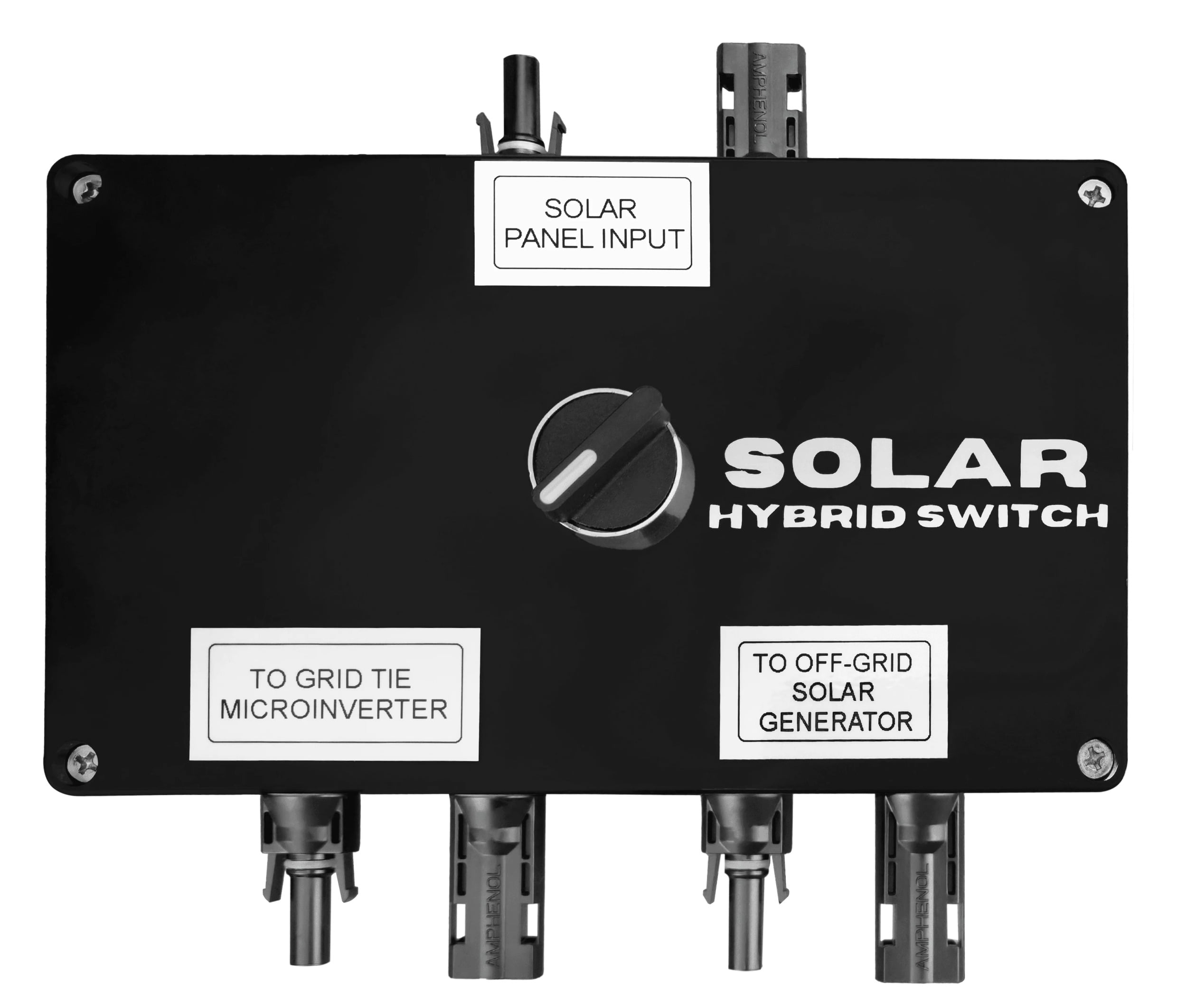 Solar Hybrid Switch - on and off grid switch for any solar panel, made ...