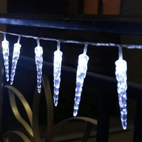 Solar Icicle Lights