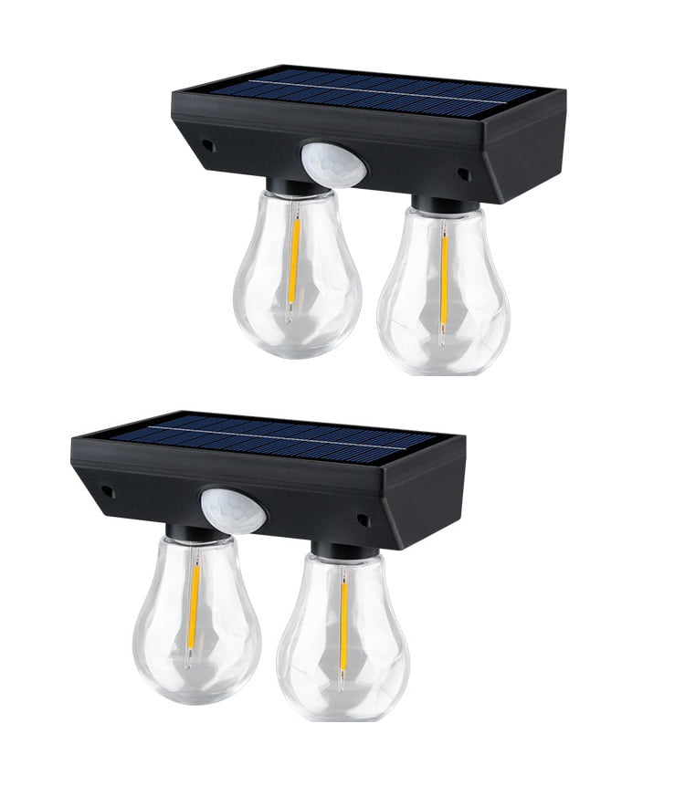 Solar Induction Wall Lamp LED Bulb with Motion Sensor, Outdoor ...