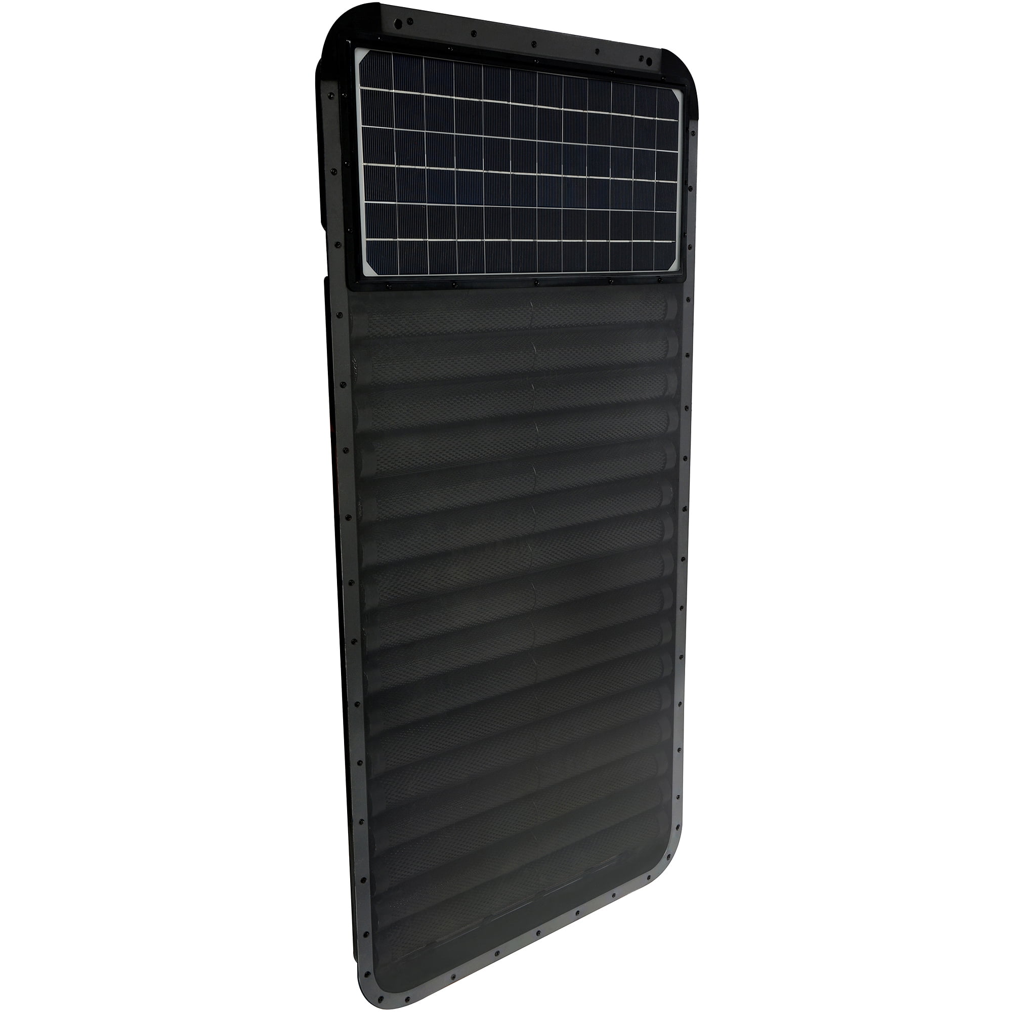 Solar-Infra Black 20W Solar 1 Speed Air Space Heater for 150 sq ft ...
