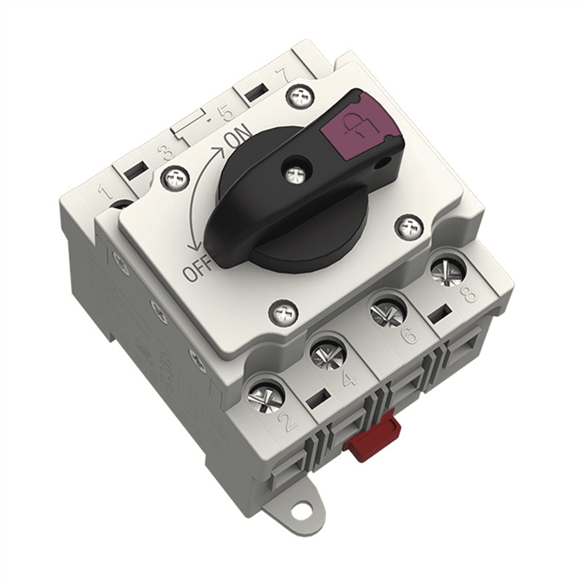 Solar Isolator Switch PV DC 1200V 32A Solar Rotating Handle Isolator ...