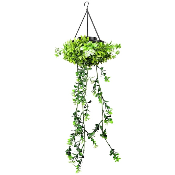 Solar Ivy Lights Outdoor - Waterproof Solar-Powered Fairy String Lights ...