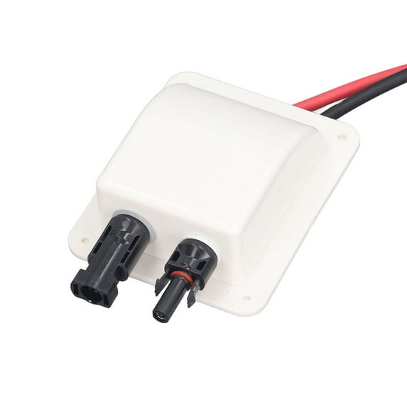 Solar Junction Box Dual Solar Cable Entry Enclosure With 31Cm Cable ...