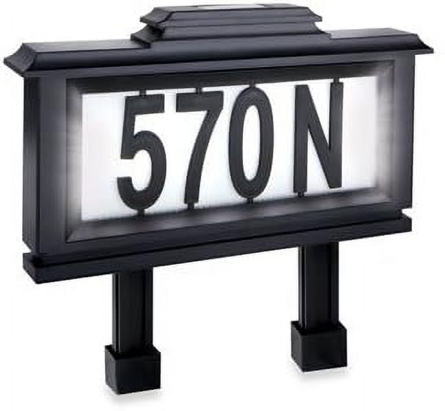 Solar LED Address Plaque - Walmart.com