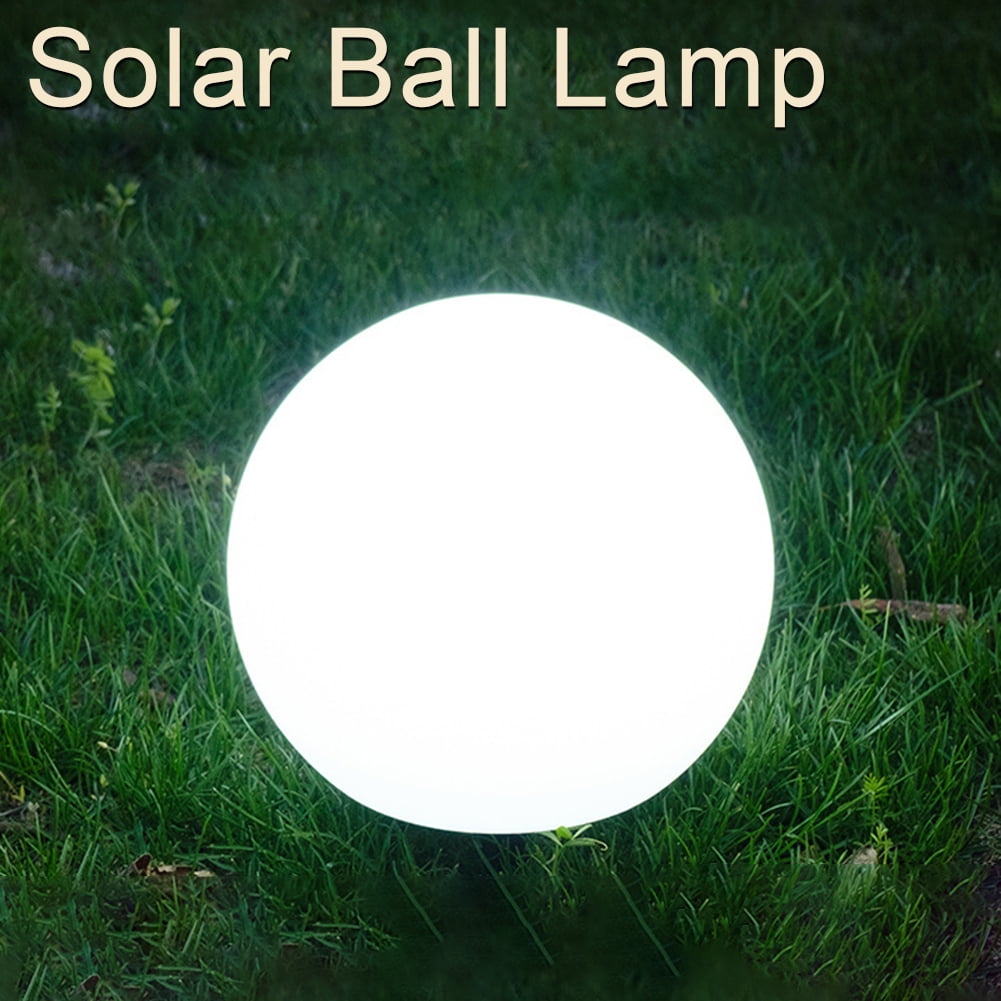 Solar LED Ball Lights Color Changing Outdoor IP65 Waterproof Garden ...