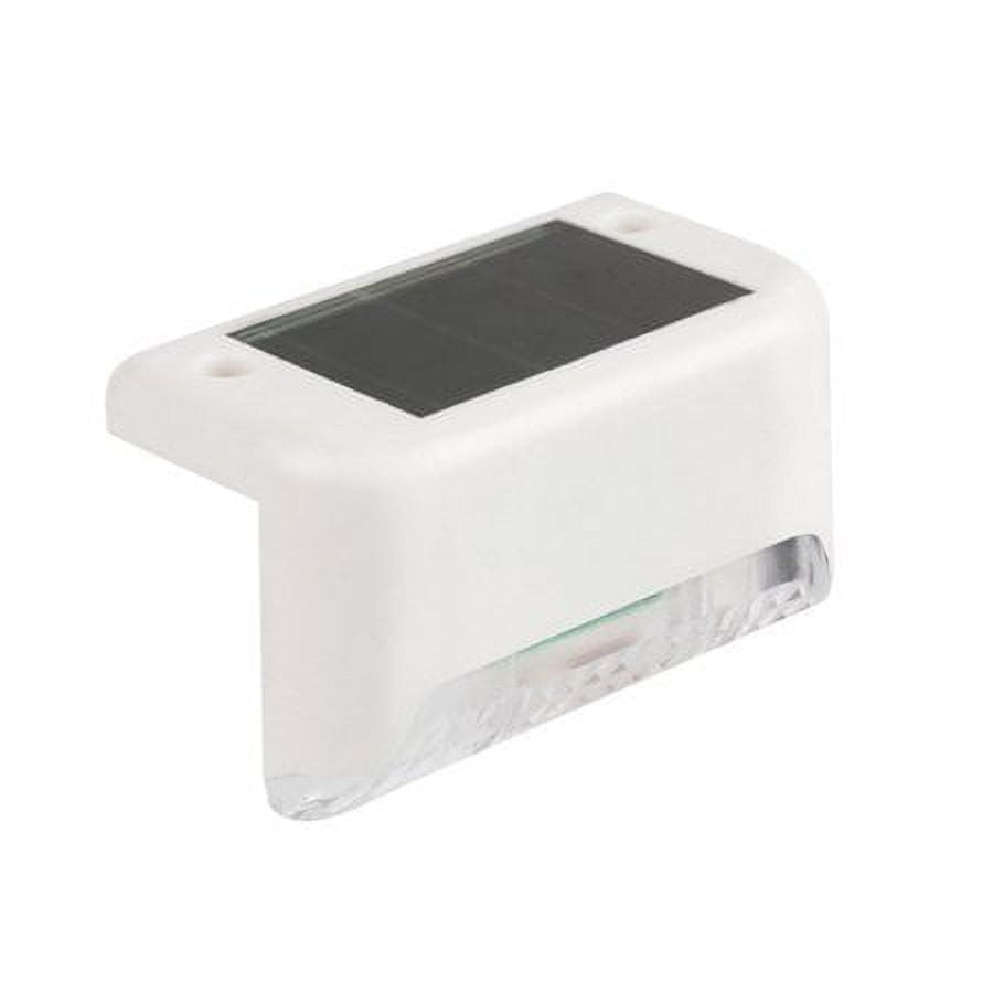 Solar LED Bright Deck Lights Outdoor Garden Path Fence Light Patio Step ...