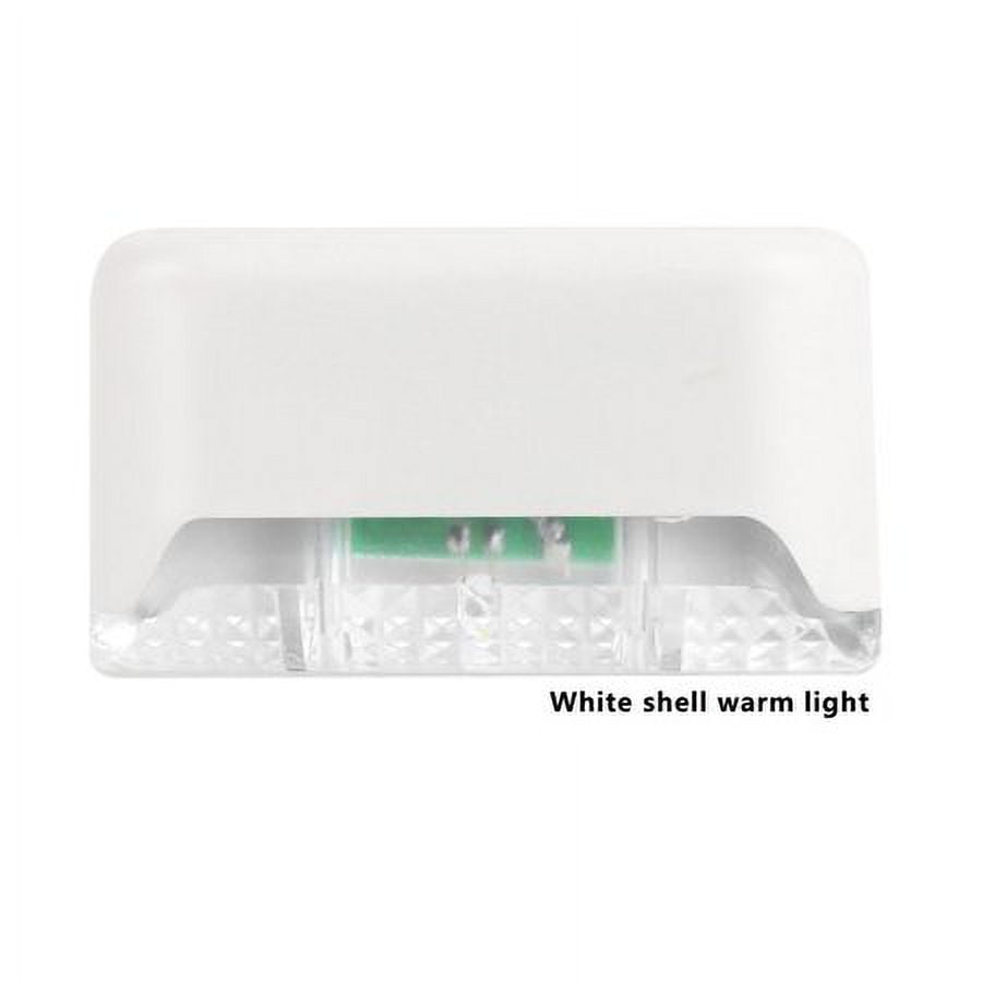 Solar LED Bright Deck Lights Outdoor Garden Path Fence Light Patio Step ...