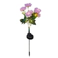 Solar LED Flame Effect Garden Stake Light for Outdoor For Patio and ...