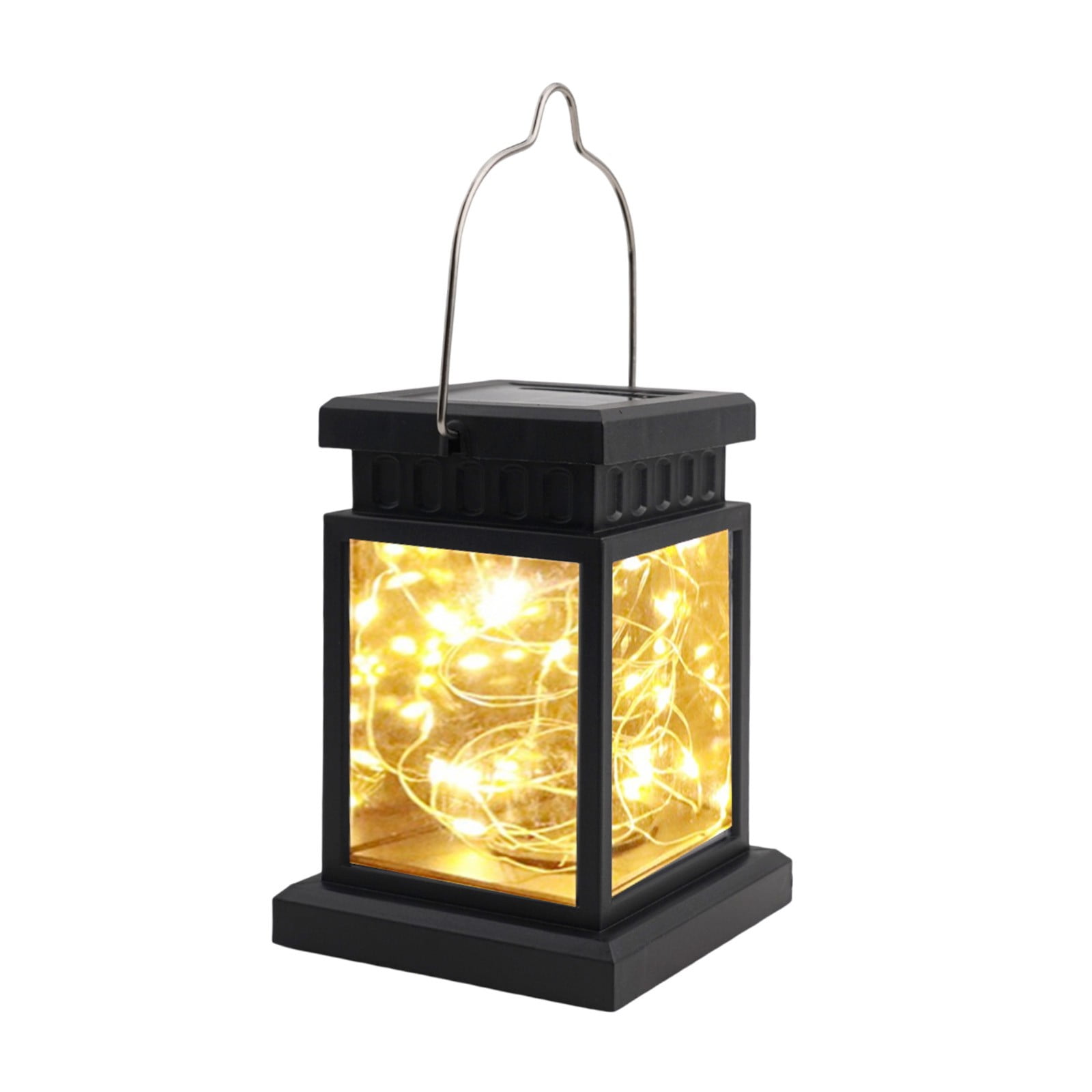 Solar LED Lantern Outdoor Garden Hanging Light Waterproof Table Lamp ...