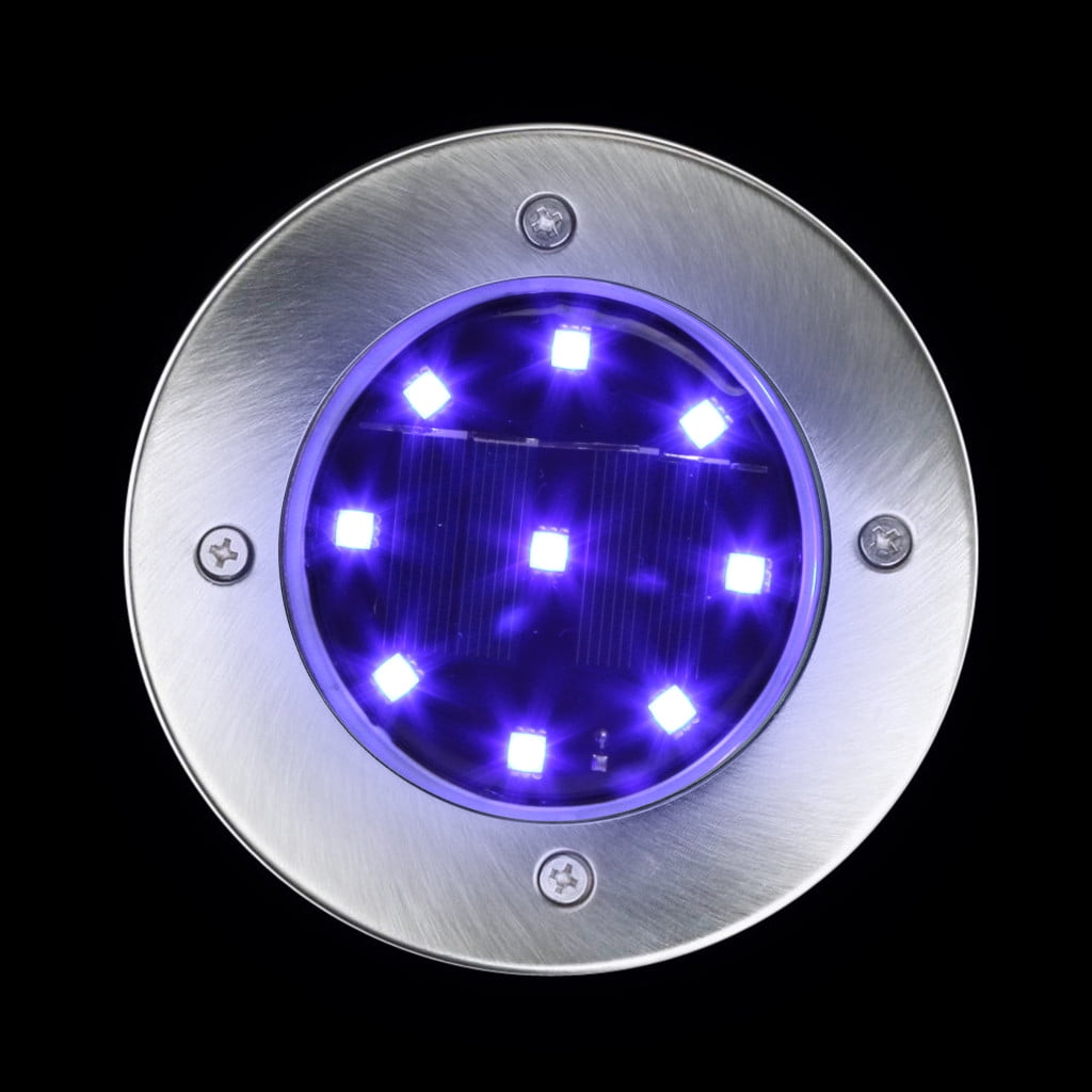 Solar LED Outdoor Light Lamp Yard Garden - Walmart.com