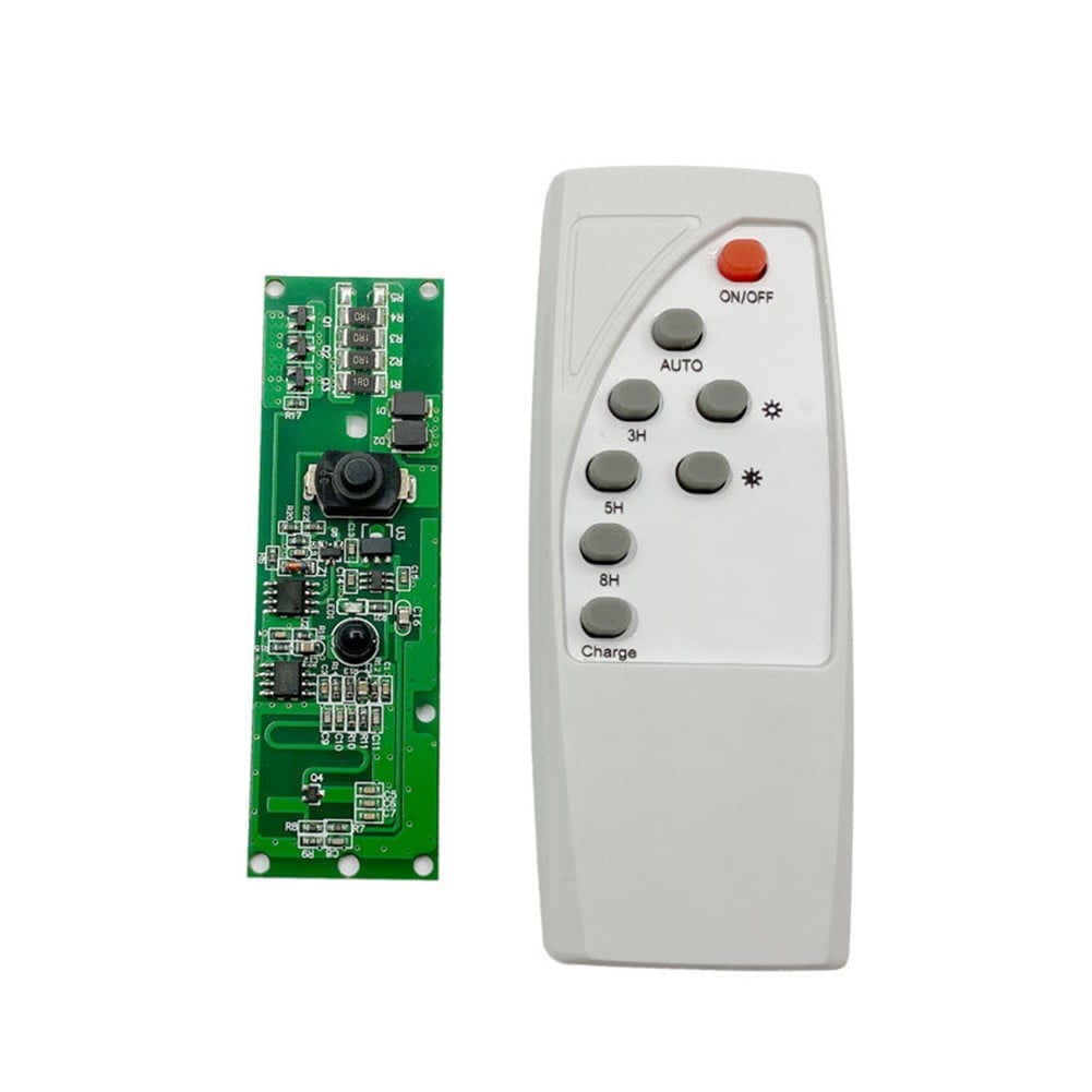 Solar Lamp Circuit Boards 3.2V 3.7V Wireless Remote Control For Outdoor ...