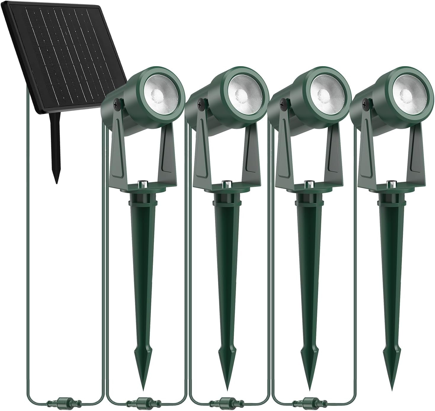 Solar Landscape Lighting, Solar Spot Lights Outdoor for Yard, Garden ...