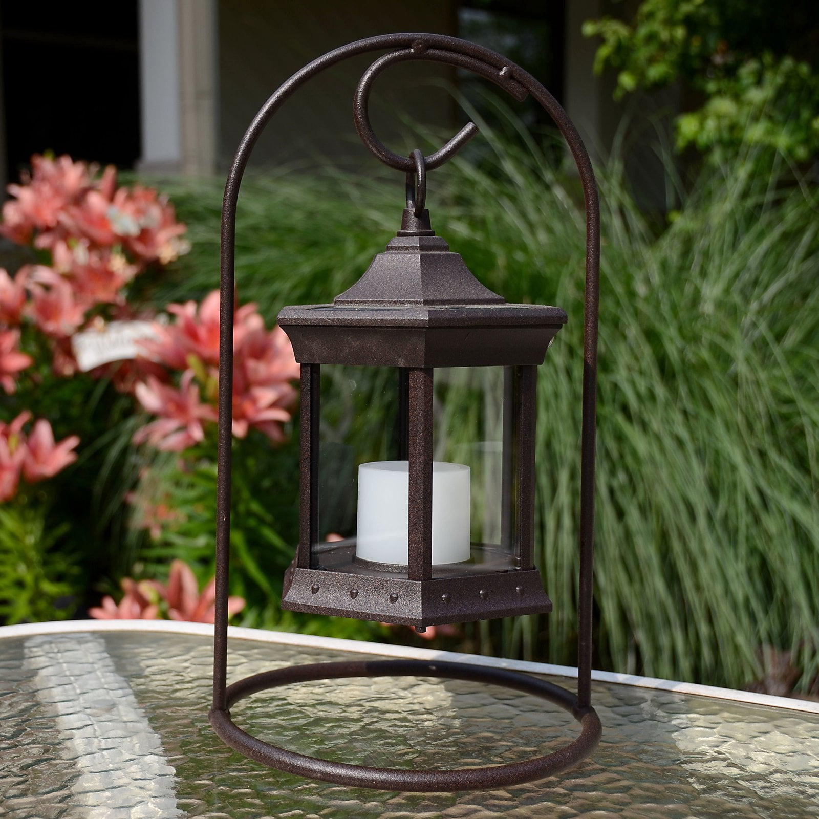 Solar Lantern Arch Stand - Walmart.com