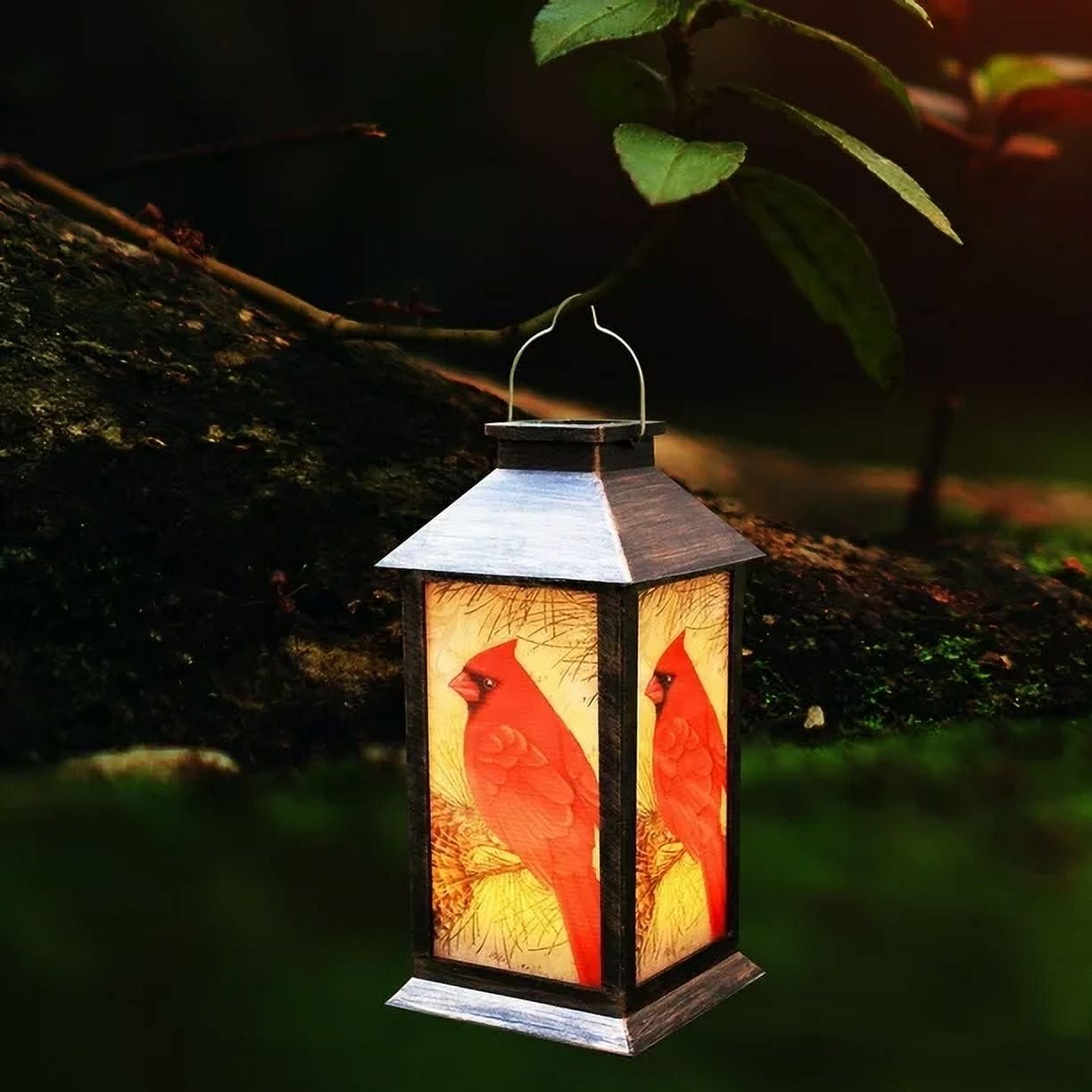 Solar Lantern Light, Outdoor LED Solar Cardinal Lights, Waterproof ...