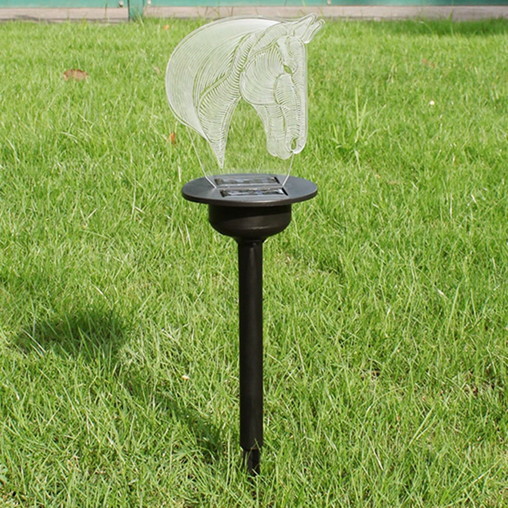 Solar Lawn Light LED Ground Garden Path Landscape Yard Lamp Pathway ...