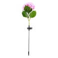Solar Led Hydrangea Lamp Outdoor Garden Decoration Swaying Tree Shaped ...