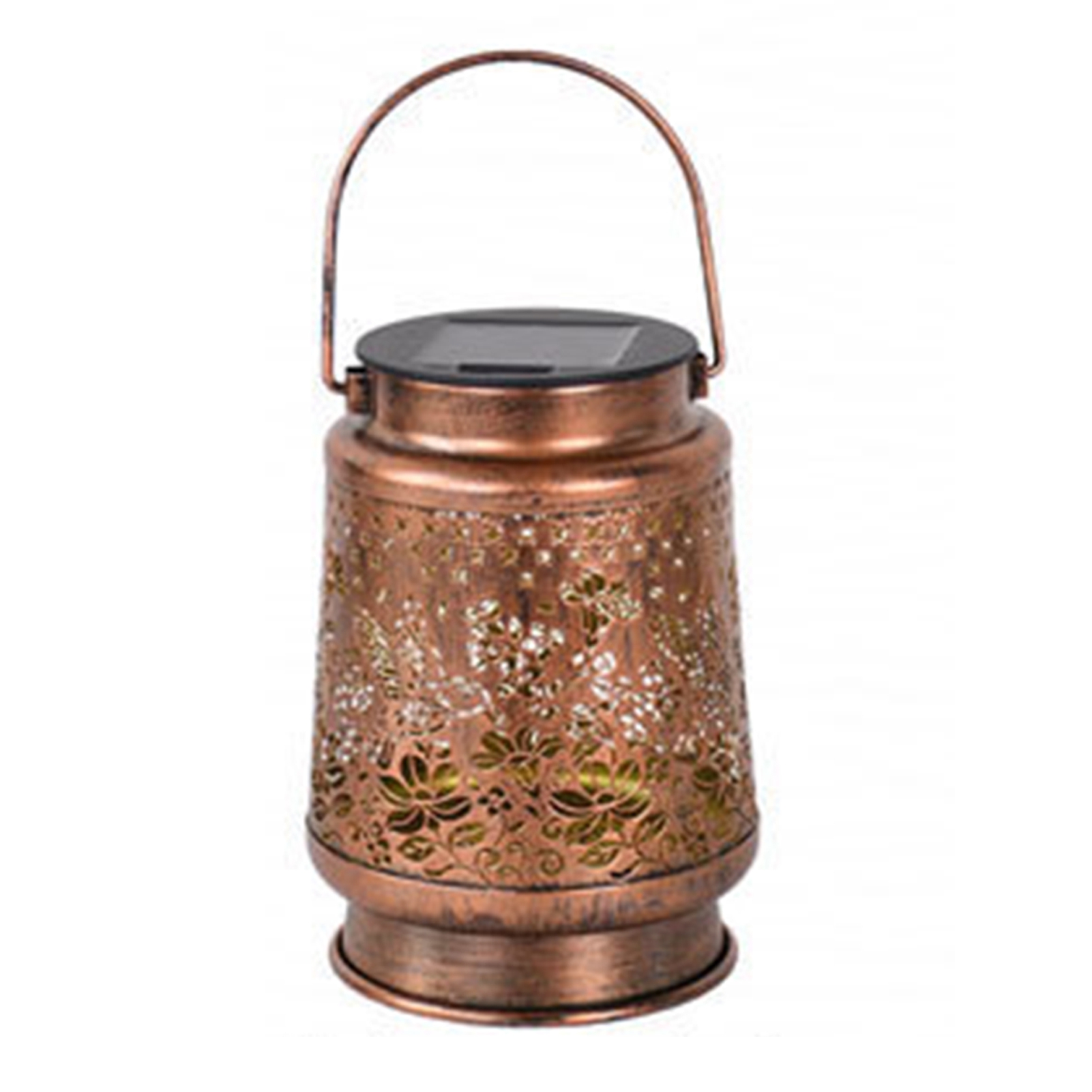 Solar Light Gift Solar Hanging Lantern Outdoor Decor Cutout Pattern ...