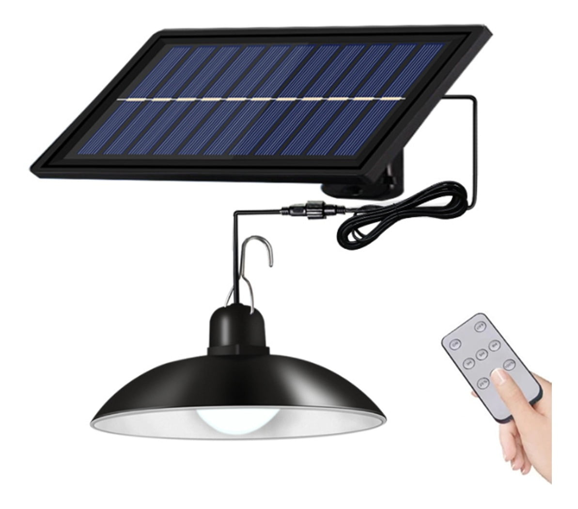Solar Light Indoor/Outdoor Waterproof IP65 Remote Control - Walmart ...