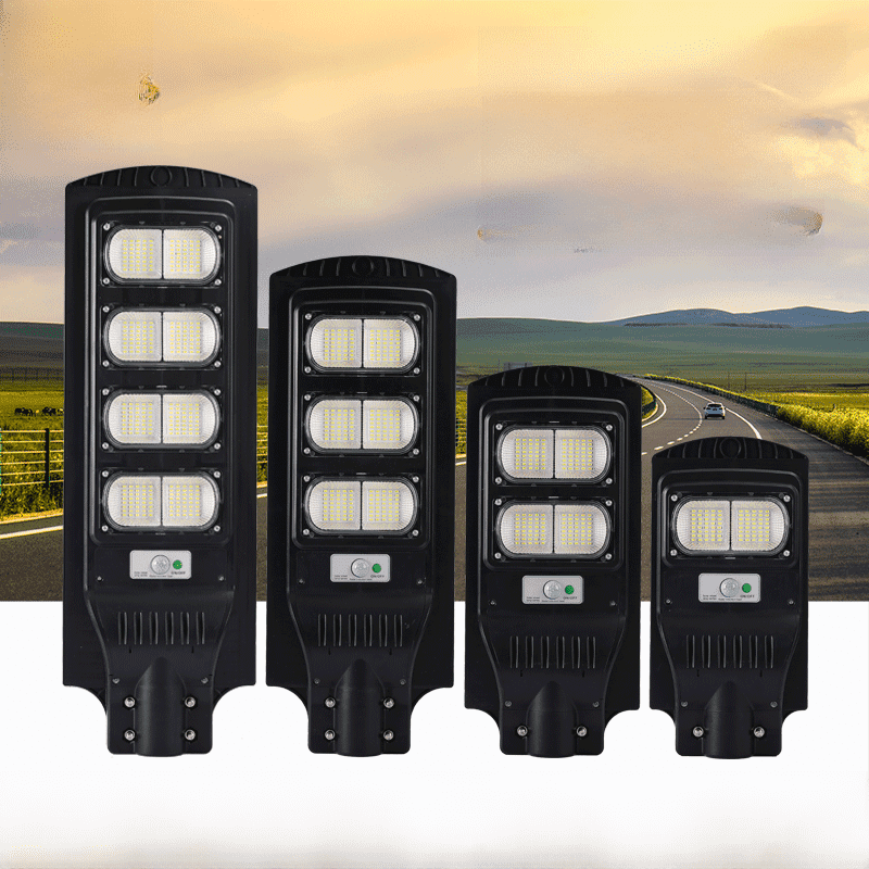 Solar Light LED Integrated Human Body Induction Home Garden Garden ...