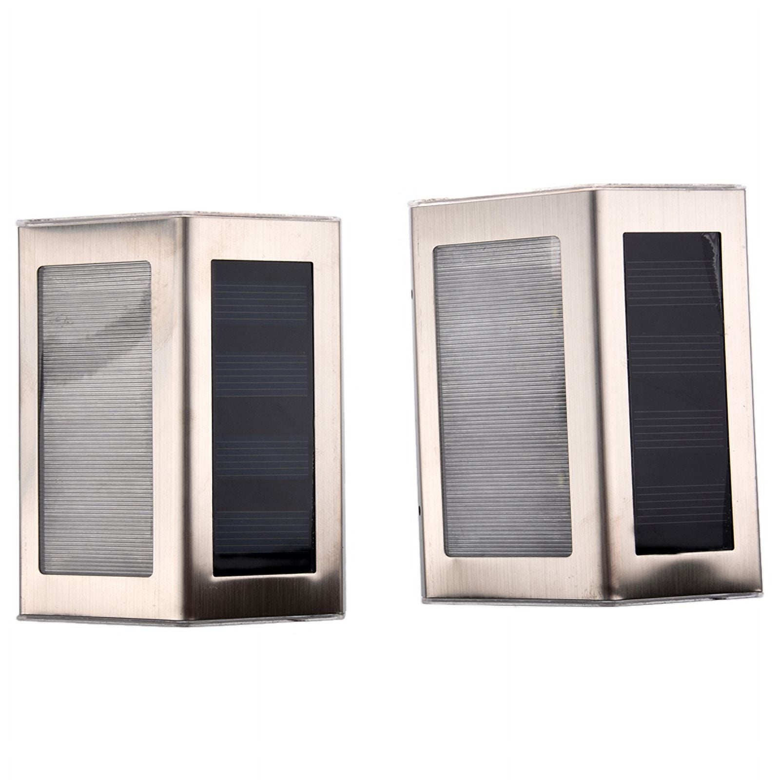 Solar Light Lamp Garden Outdoor Wall LED (Solar Pure White Light ...