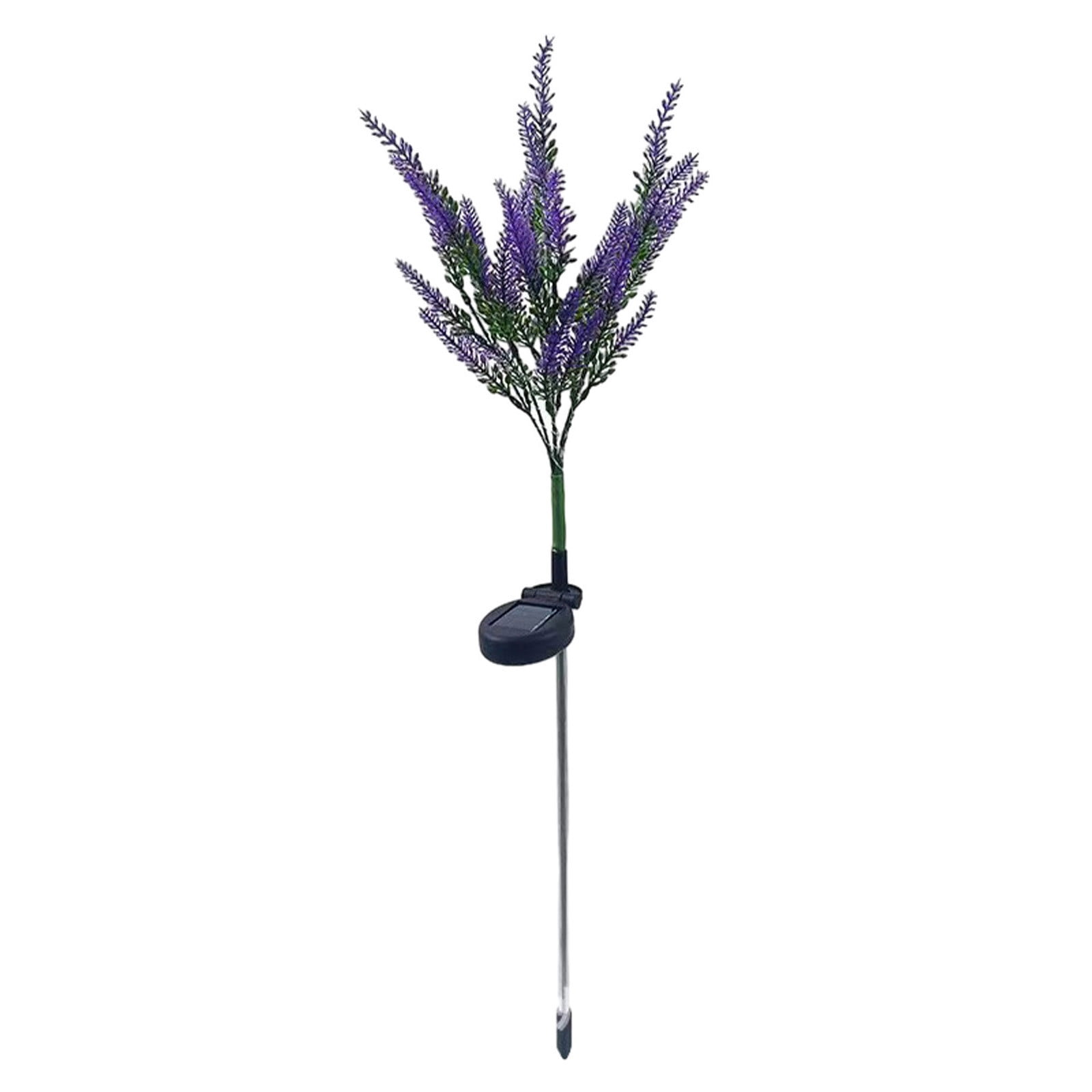 Solar Light Outdoor Garden Decorative Lavender Flowers, Waterproof ...