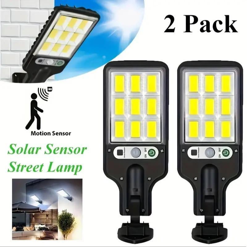 Solar Light Outdoor LED Solar Street Light Remote Control Outdoor ...