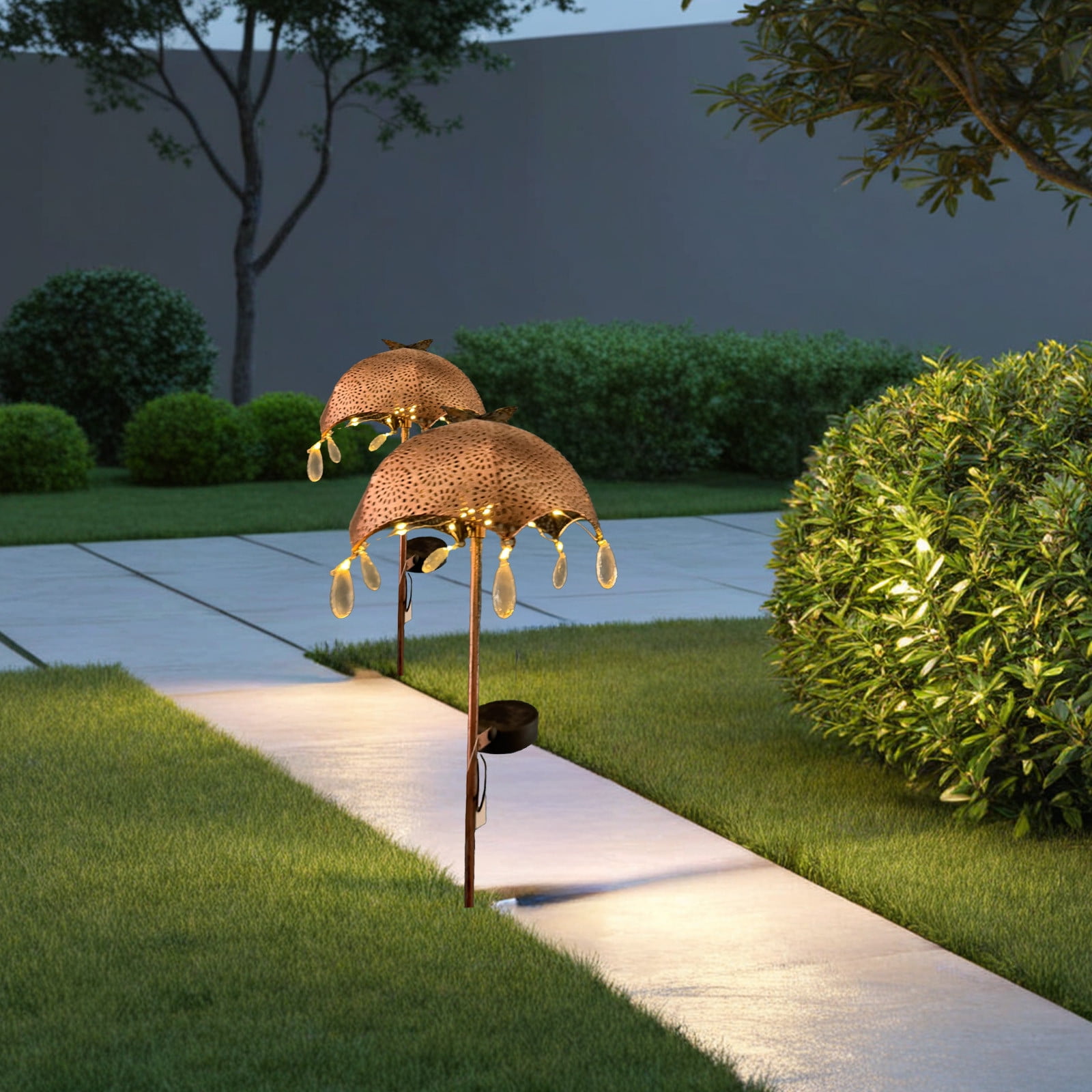 Solar Light Solar Hanging Lantern, Waterproof Outdoor Garden Light ...