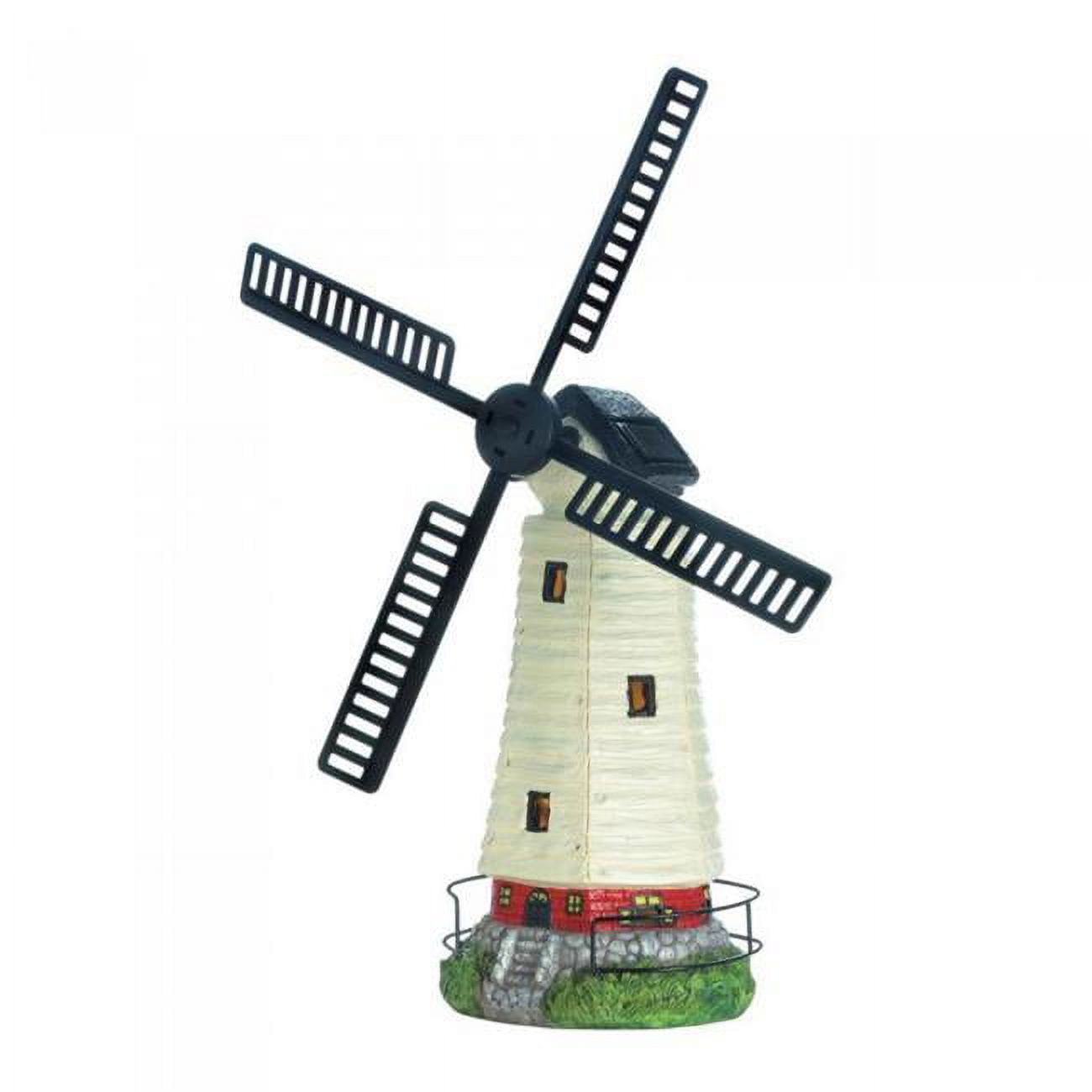 Solar Light Up Windmill Garden Statue - Walmart.com