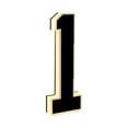 Solar Lighted Numbers 6.7 Inch Light Up LED Address Numbers Signs for ...