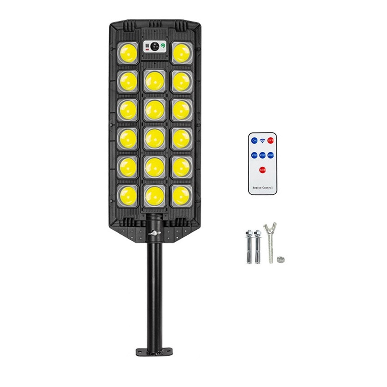 Solar Lights, 30000W 1600 LED Large Solar LED Street Light 20000MAH ...