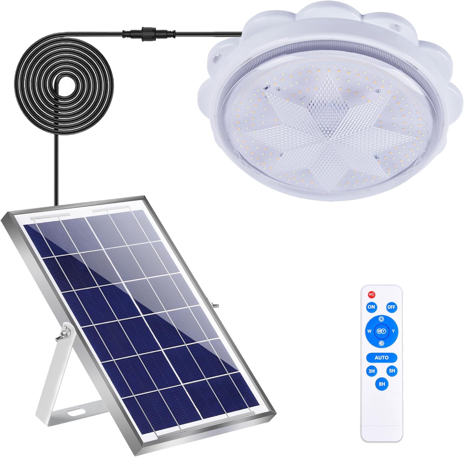 Solar Lights Indoor Home, Solar Shed Lights, Solar Porch Ceiling Light ...