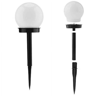 Solar Lights Outdoor, 4 Pack LED Solar Globe Powered Garden Light ...