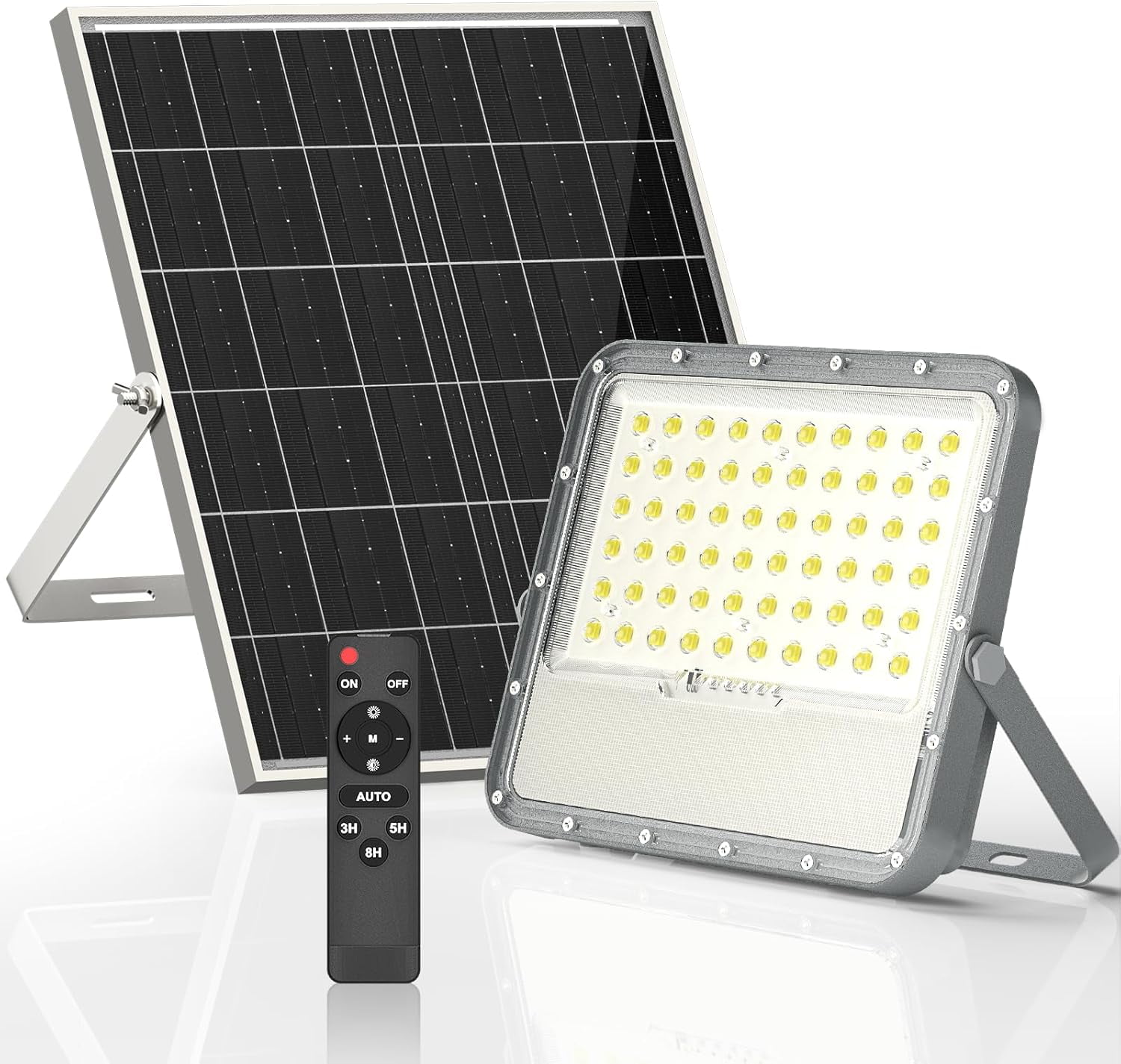 Solar Lights Outdoor Automatic Light with , IP65 Outside Solar Flood ...