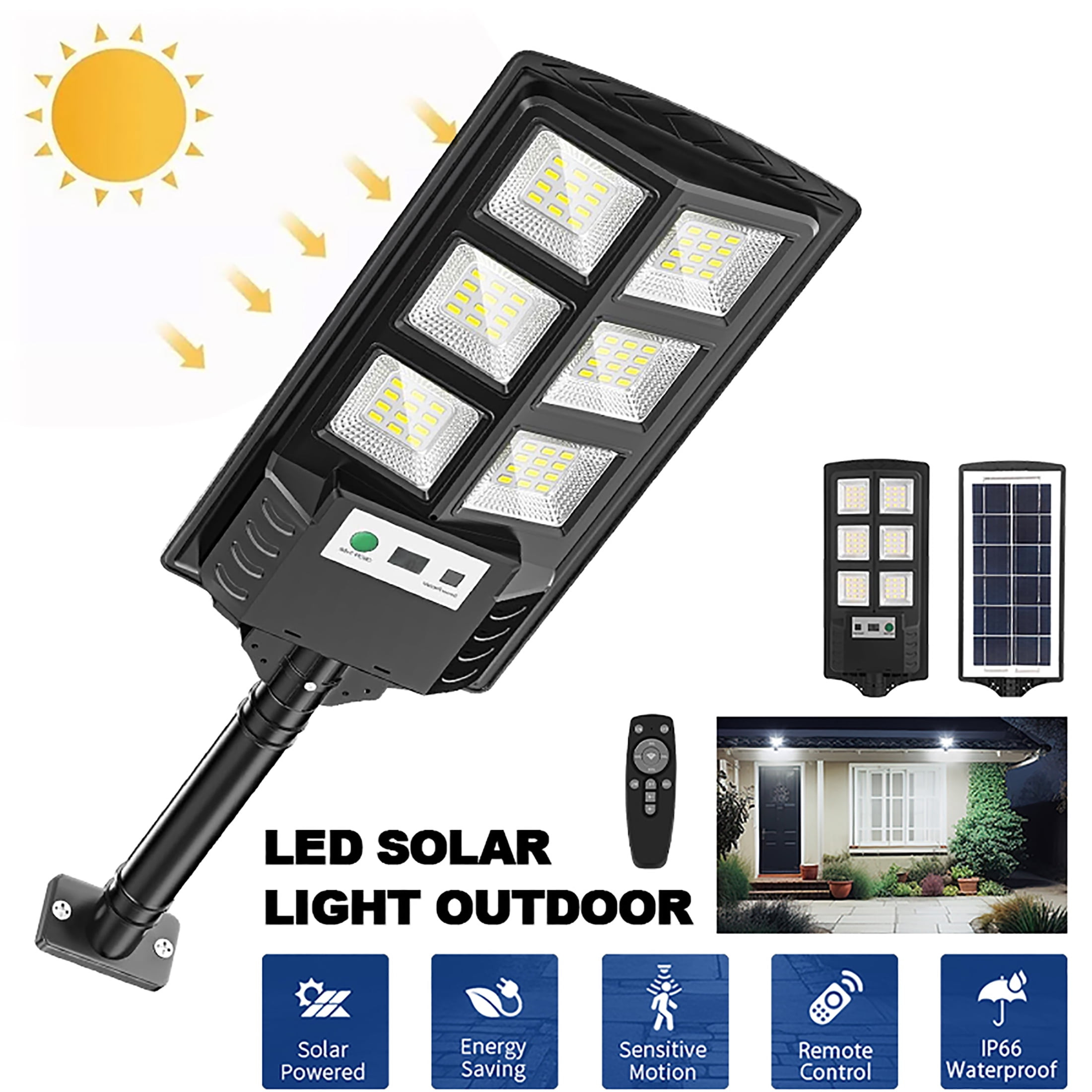 Customer reviews for Solar Lights Outdoor Bright Solar Street Lights ...