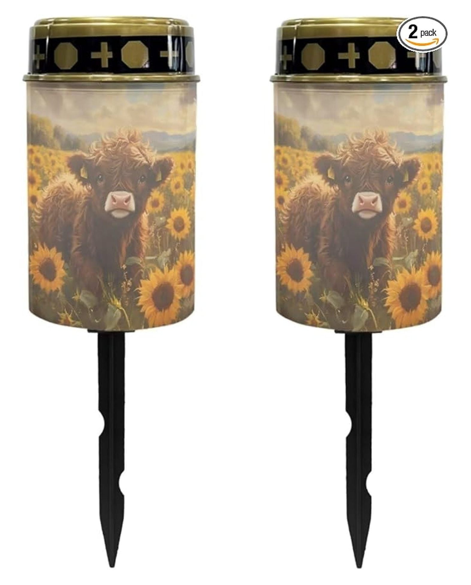 Solar Lights Outdoor for Cemetery Pack of 2 Grave Solar Lights Outdoor ...