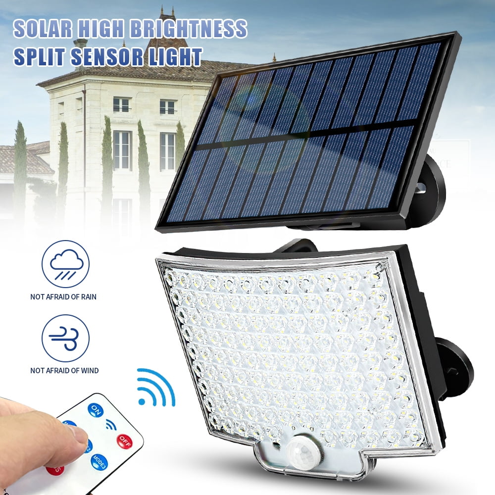 Solar Lights Outdoor,DFITO 106LED 400LM Motion Sensor Security Lights ...