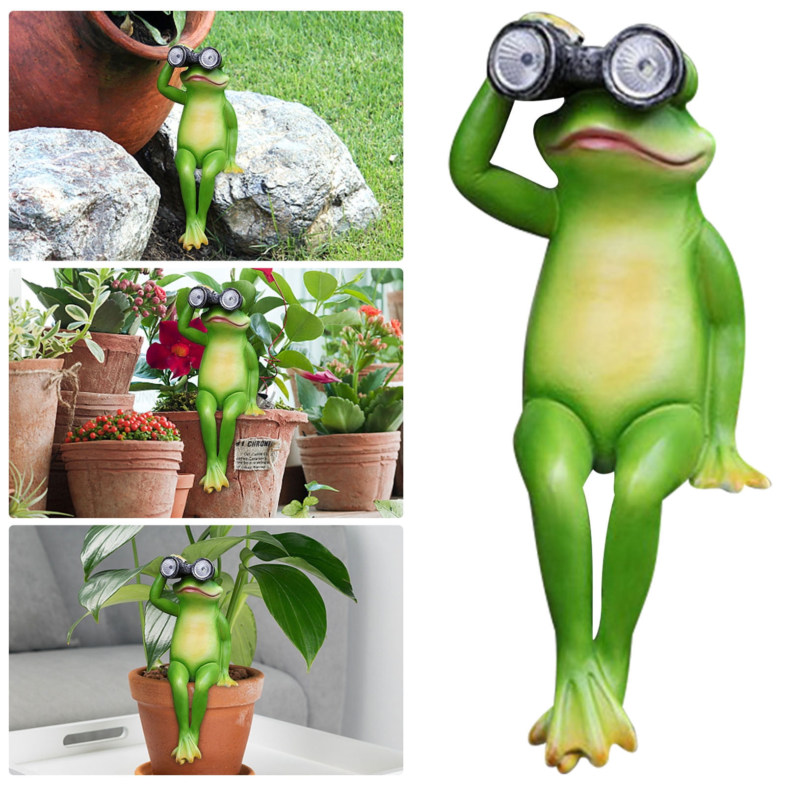 Solar Lights Outdoor Deals! ESULOMP Solar Frogs Light Outdoor Garden ...