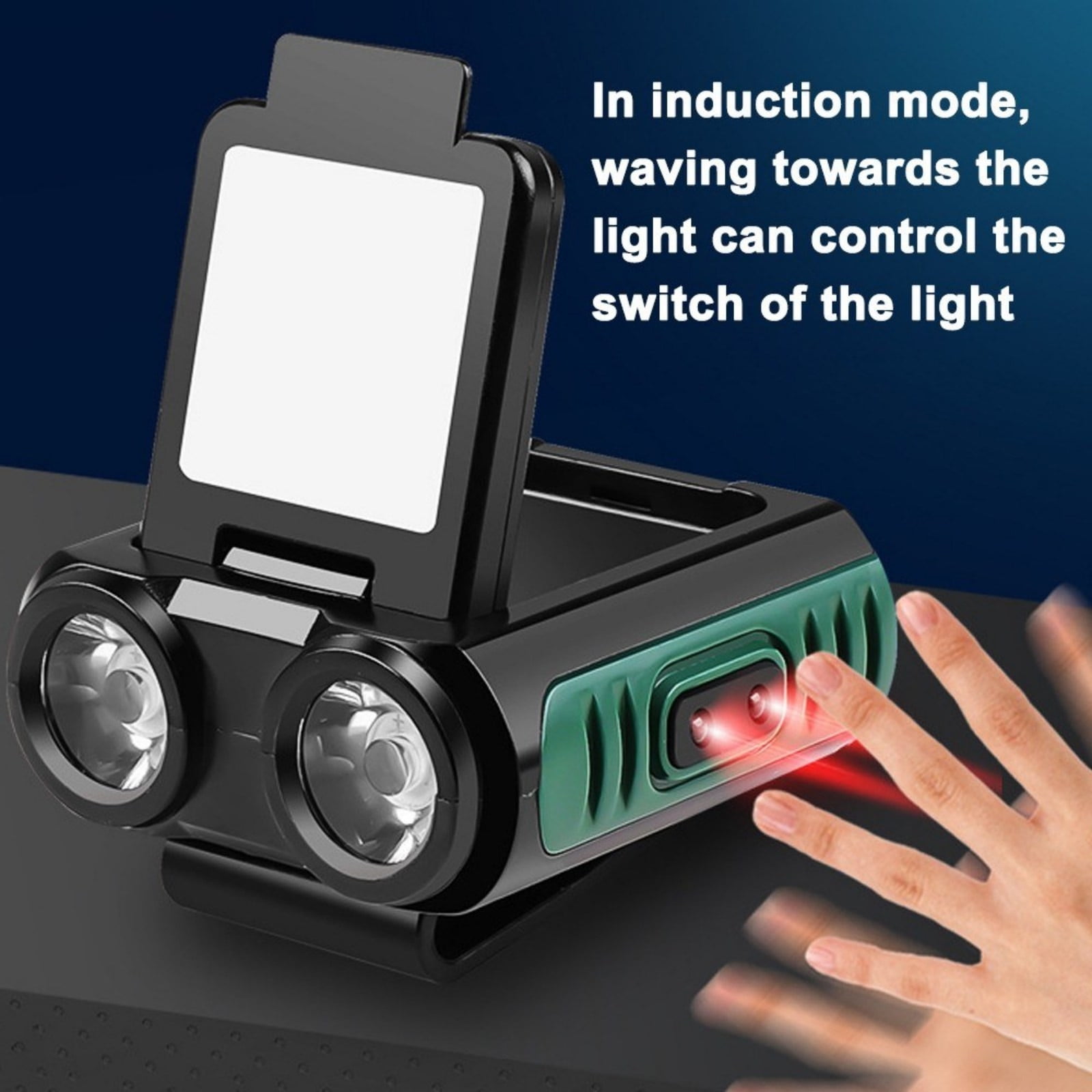 Solar Lights Outdoor Outdoor Hat Clip Light Induction Night Fishing ...