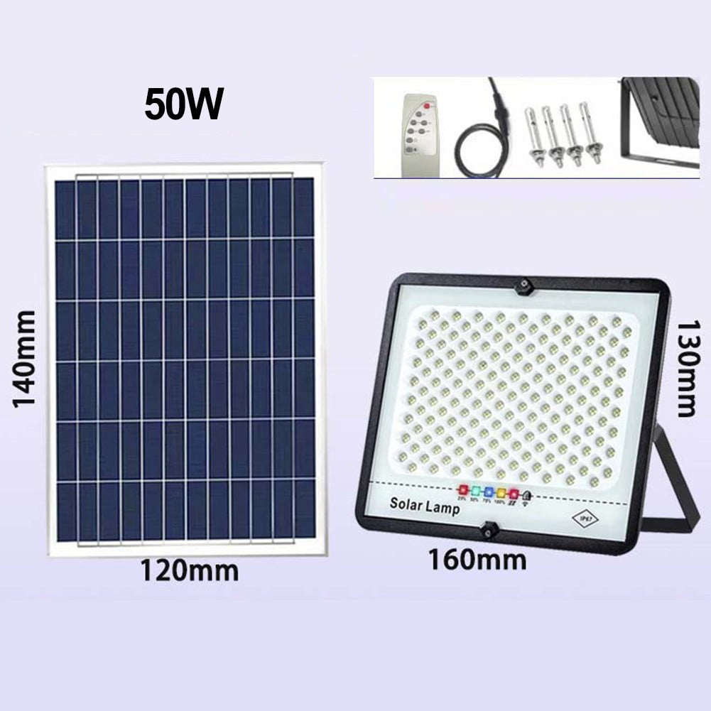 Solar Lights Outdoor LED Garden Buildings Sunlight IP67 Spotlight Wall ...