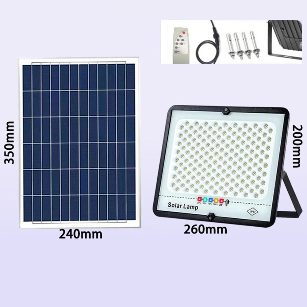 Solar Lights Outdoor LED Garden Buildings Sunlight IP67 Spotlight Wall ...