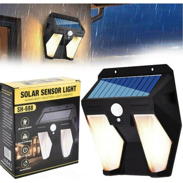 Solar-Powered Motion-Activated Wedge Light - Walmart.com