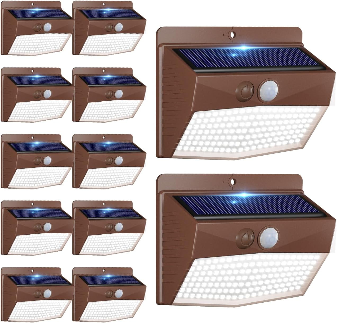 Solar Lights Outdoor Motion Sensor Solar Security Lights Waterproof ...